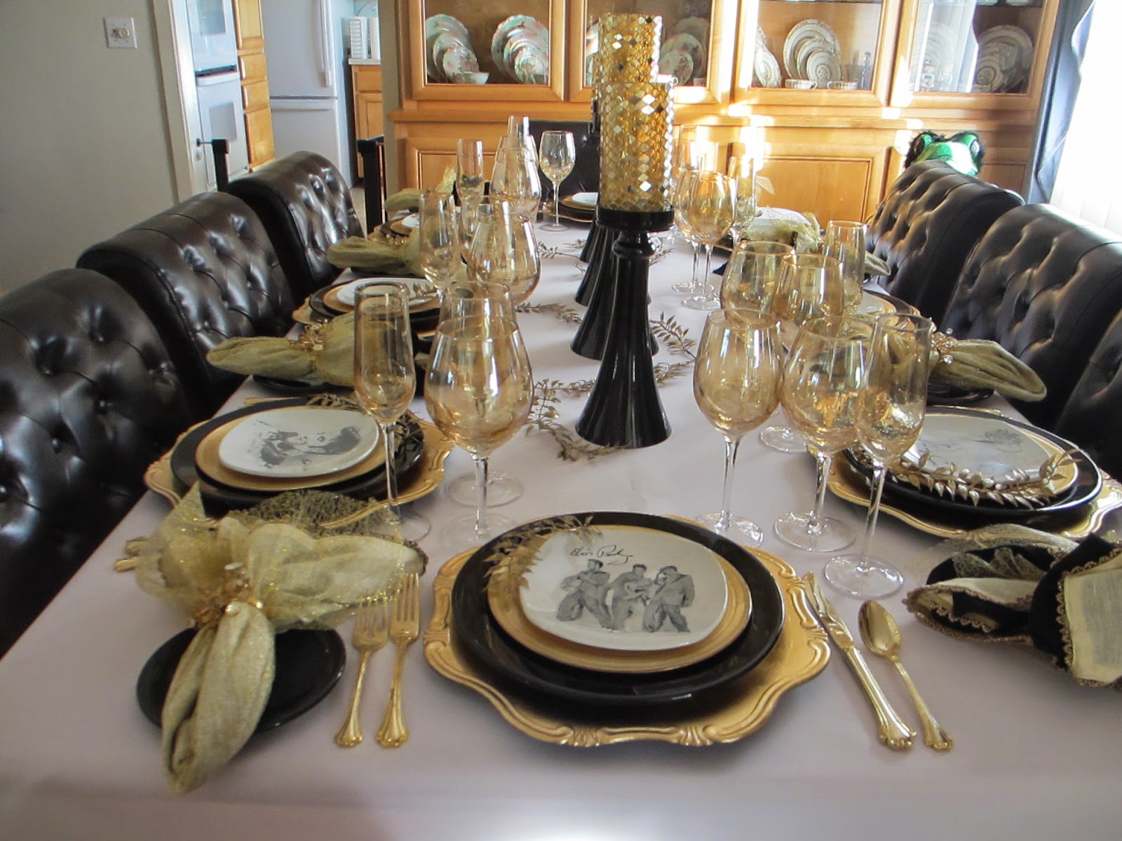 The Welcomed Guest: Elvis' Birthday Tablescape