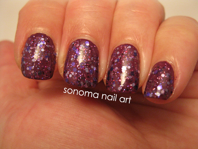 Sonoma Nail Art: Grape Stomp and Winner!