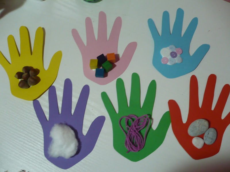 Preschool Crafts for Kids*: Sense of Touch Handprint Craft
