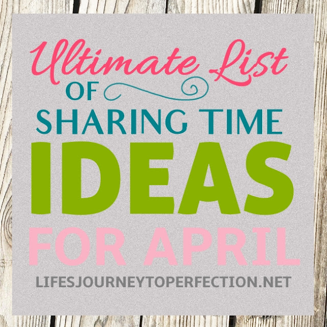 Life's Journey To Perfection: {Ultimate List} of LDS Sharing Time ideas ...