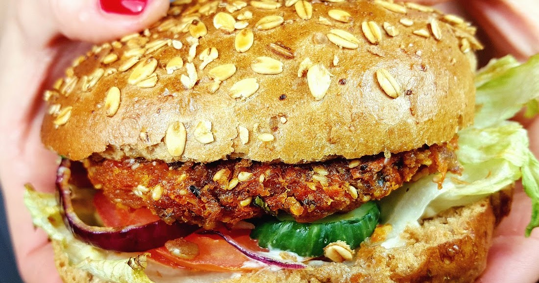 PAZŁOTKOWO: PRZEPIS: BURGER WEGE – RECIPE: VEGAN BURGER