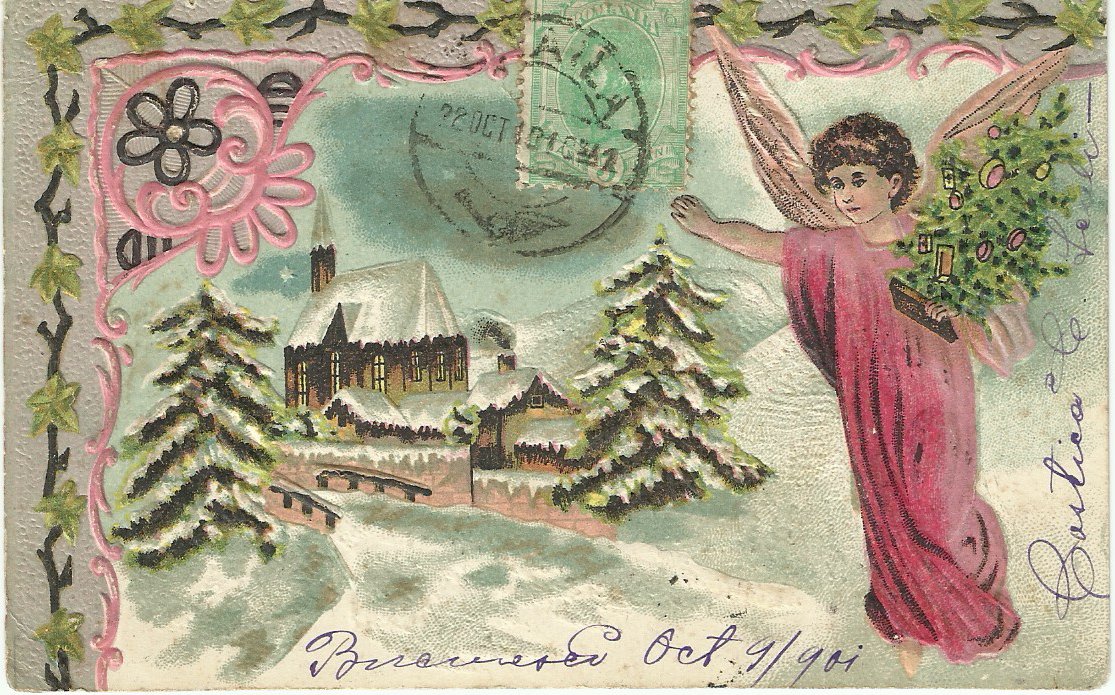 De prin lume adunate: Carti postale vechi de Craciun