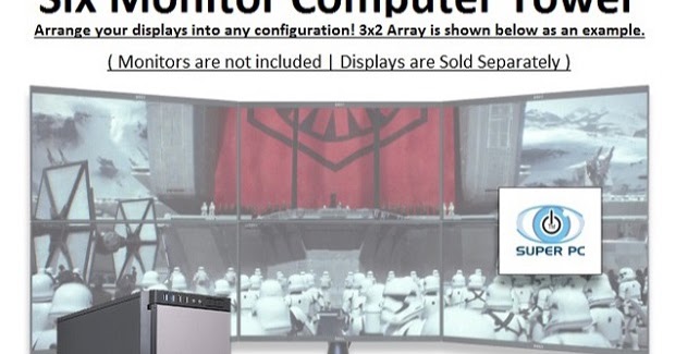 Multi-Monitor Tips and Tricks: SUPER PC | Six Display Workstation Computer System| 5th Gen Intel ...