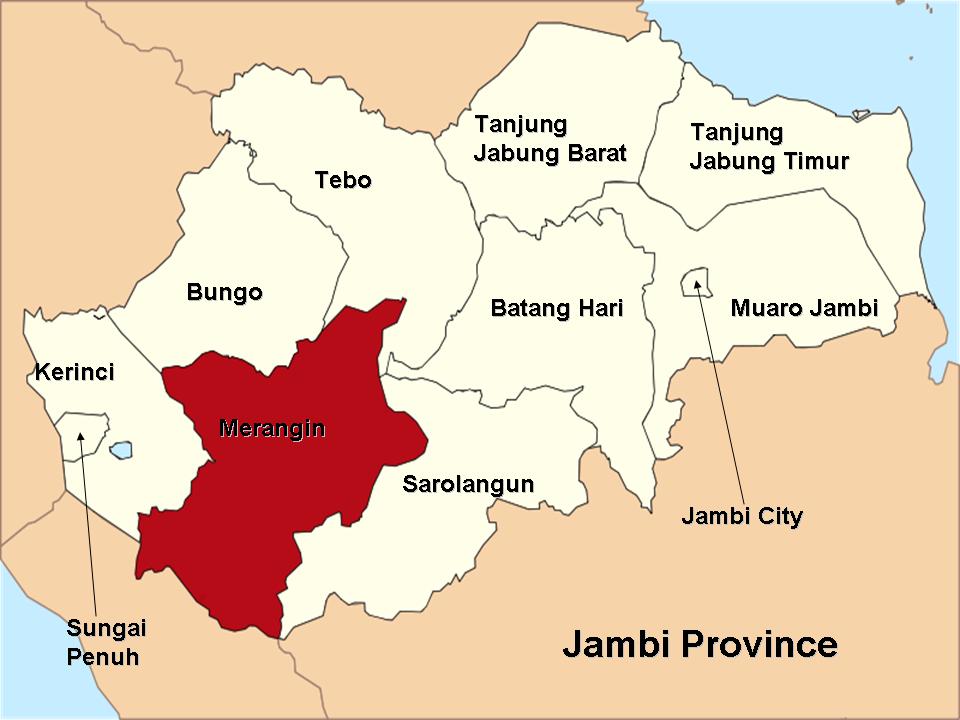Geografika Nusantara: An Application of Central Place Theory: Merangin ...
