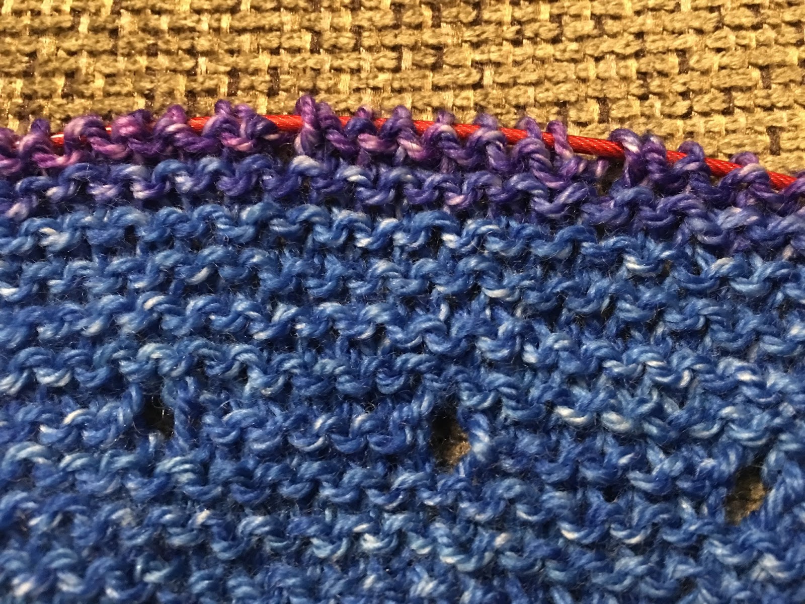 Silk Moon Crescent Shawl From KnitCircus - Day 2 | Author Allie Pleiter