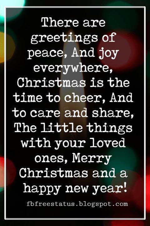 Merry Christmas Messages Wishes With Pictures