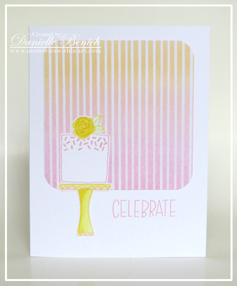 Crafts: May's Stamp of the Month: Celebrate with Cake and More!