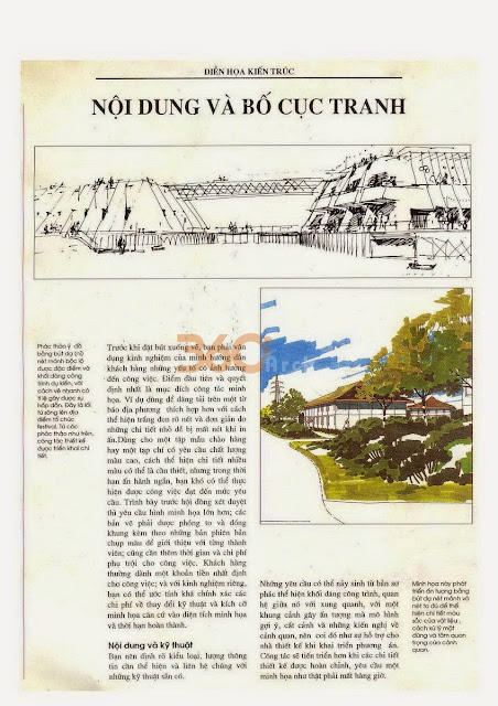 Cuốn Sách diễn họa kiến trúc của Philip Crowe