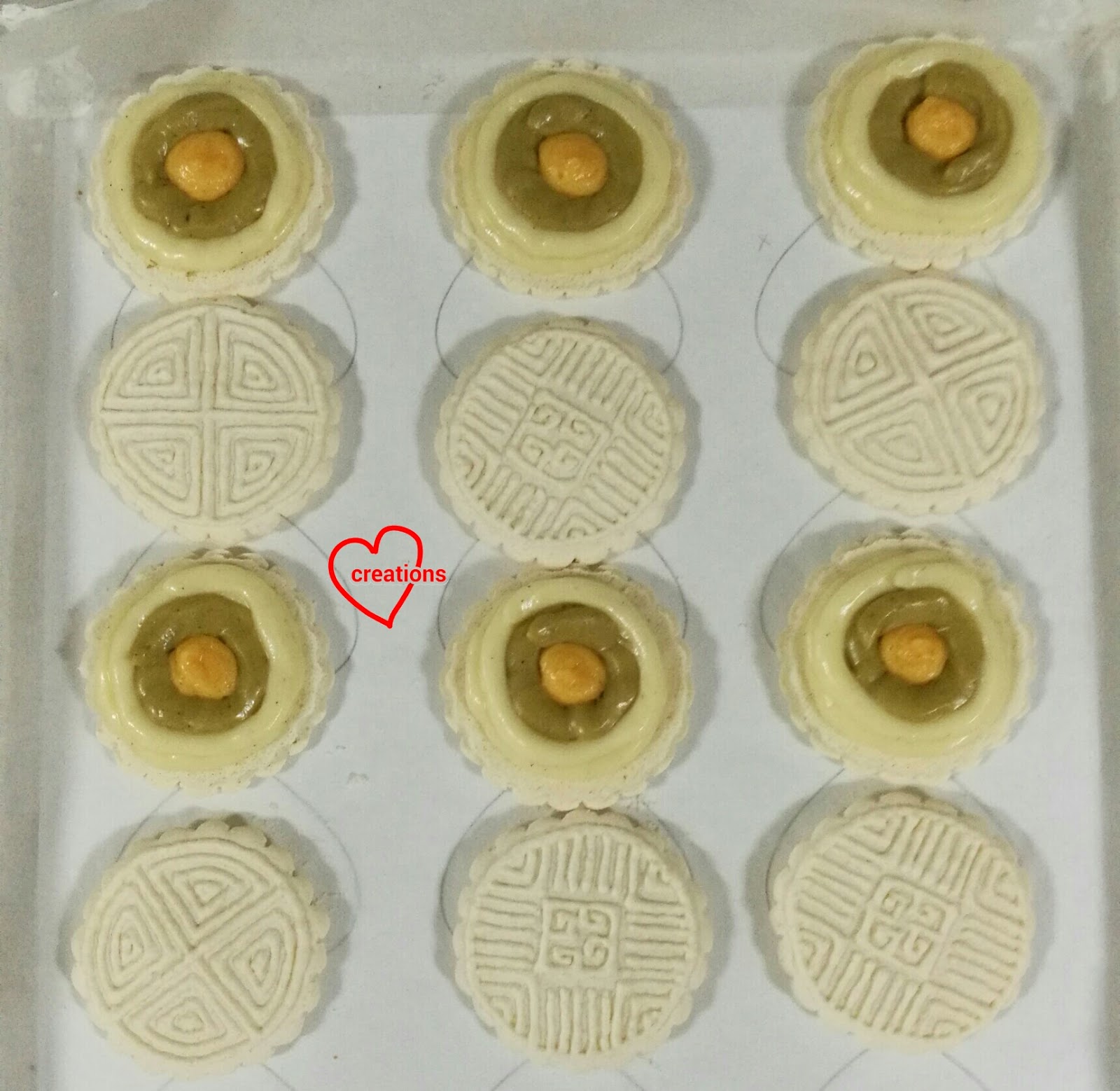 Loving Creations for You: 'Snowskin and Baked Mooncake' Macarons (new ...