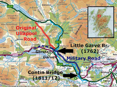 except the Kyles and Western Isles: Little Garve Bridge (Wade ...