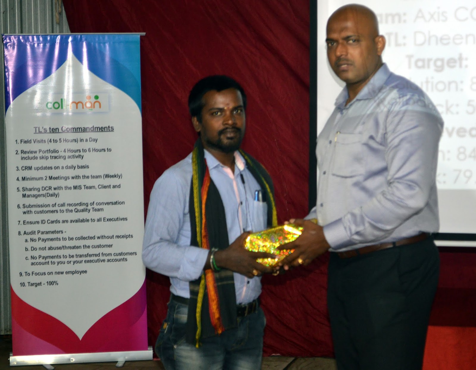 COLLMAN SERVICES REWARDS & RECOGNITION AWARDS - NOVEMBER 2018