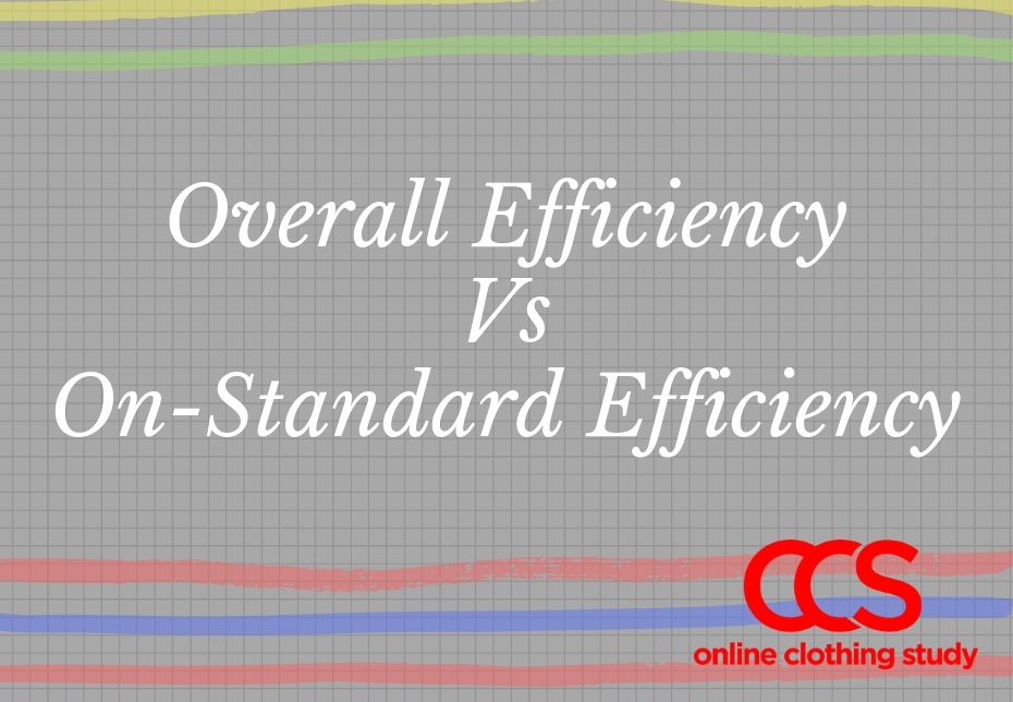 Overall Efficiency Vs On-Standard Efficiency
