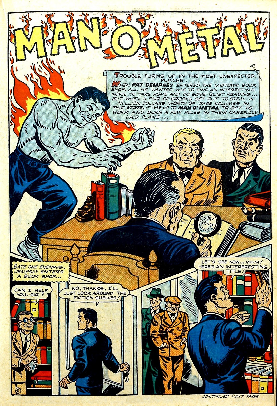 Four-Color Shadows: Man O'Metal-Harry G. Peter-1943