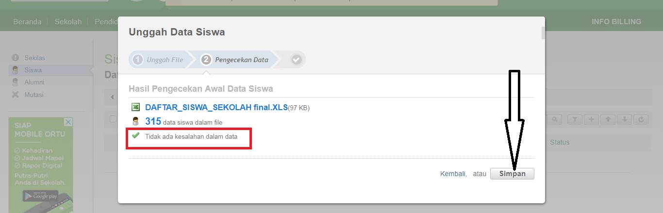 Cara Mudah Upload Siswa ke SIMPATIKA 2018-2019 Menggunakan Sistem ...