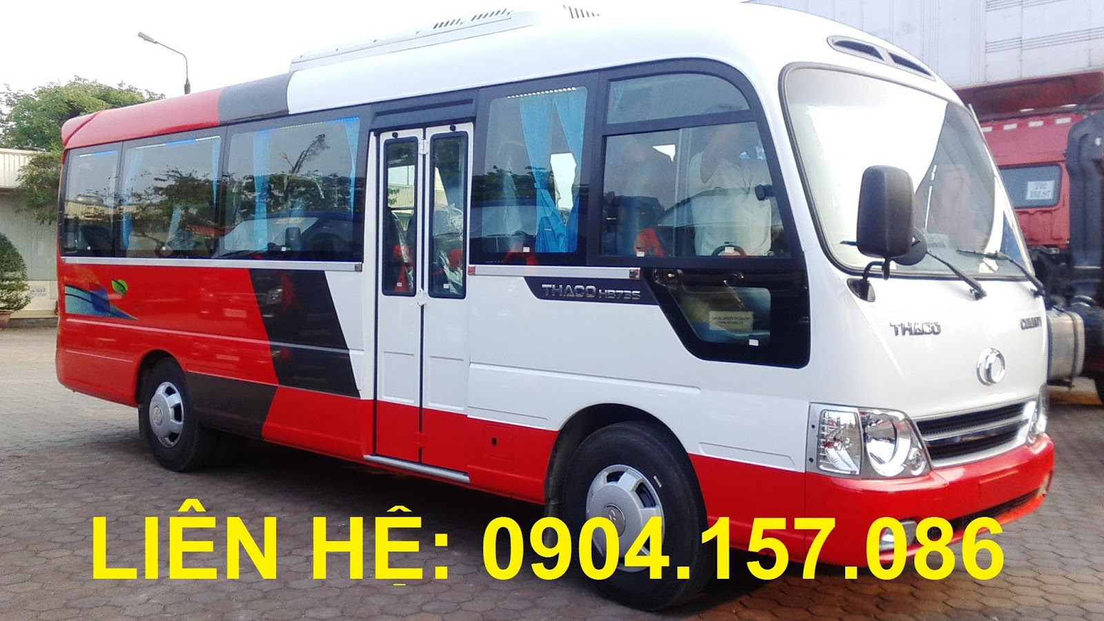 XE BUS THACO HB73S HYUNDAI COUNTY 29 CHỖ TẠI HẢI PHÒNG ~ Xe Tải Thaco ...