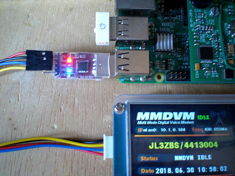 Day After Day: MMDVMノード用、ネットワークモニター Nextion 2.4