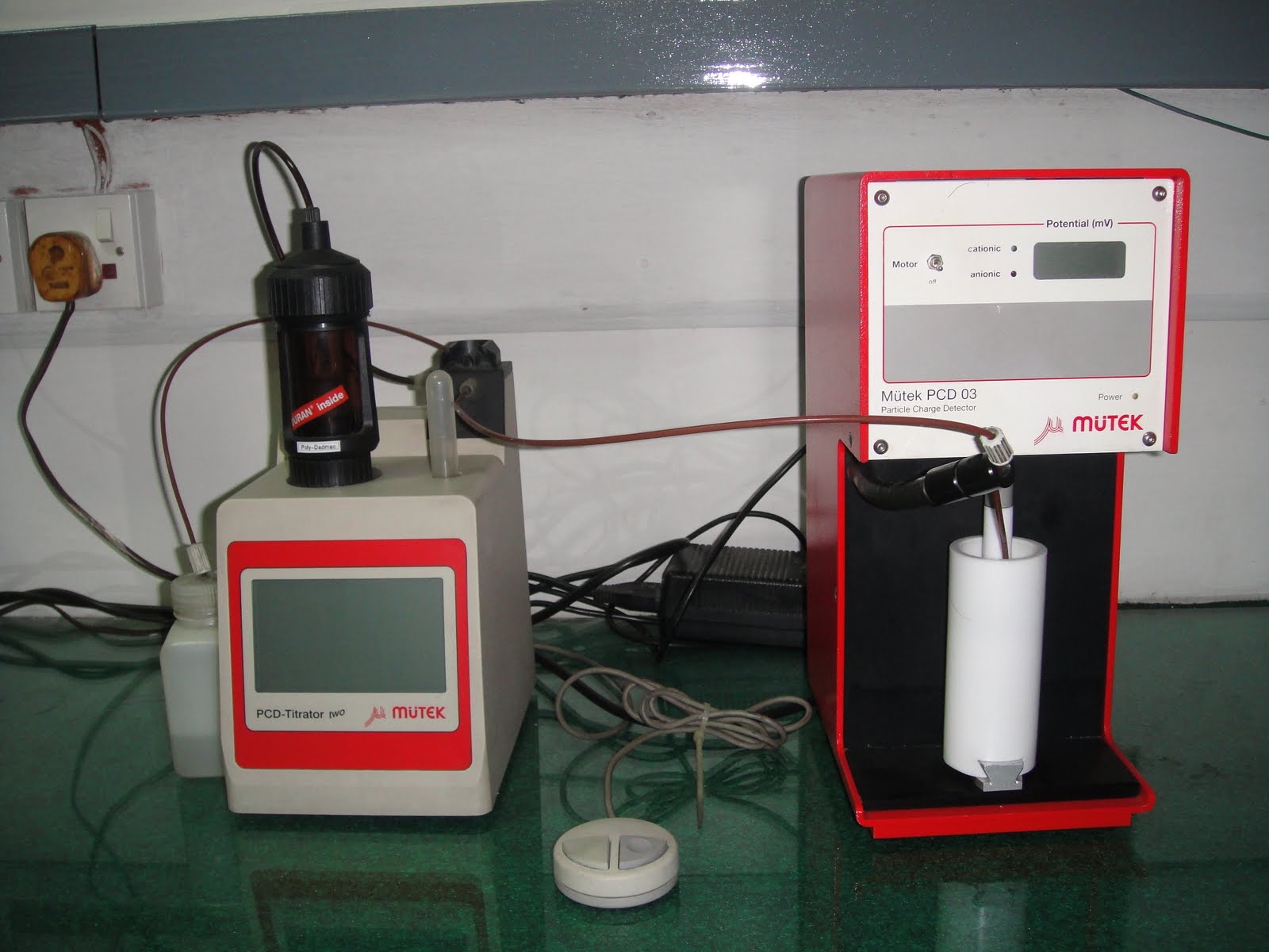 Chemical Chase Impressions: Potensial charge detector