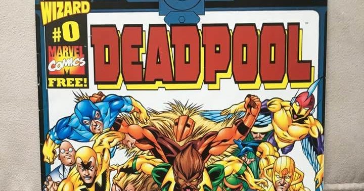 POP CULTURE SHOP: DEADPOOL #0 COMIC BOOK WIZARD PROMO LIMITED EDITION X ...