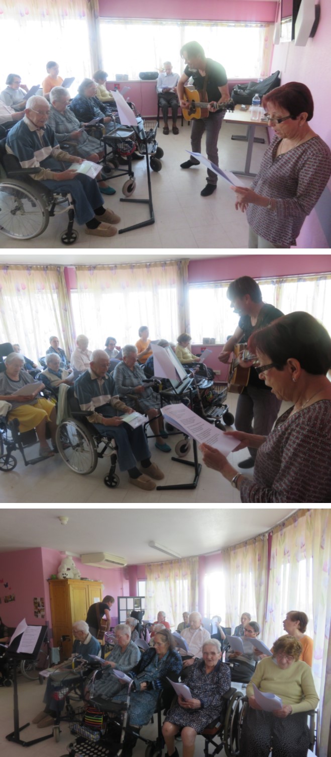 Animation EHPAD 63670: avril 2018