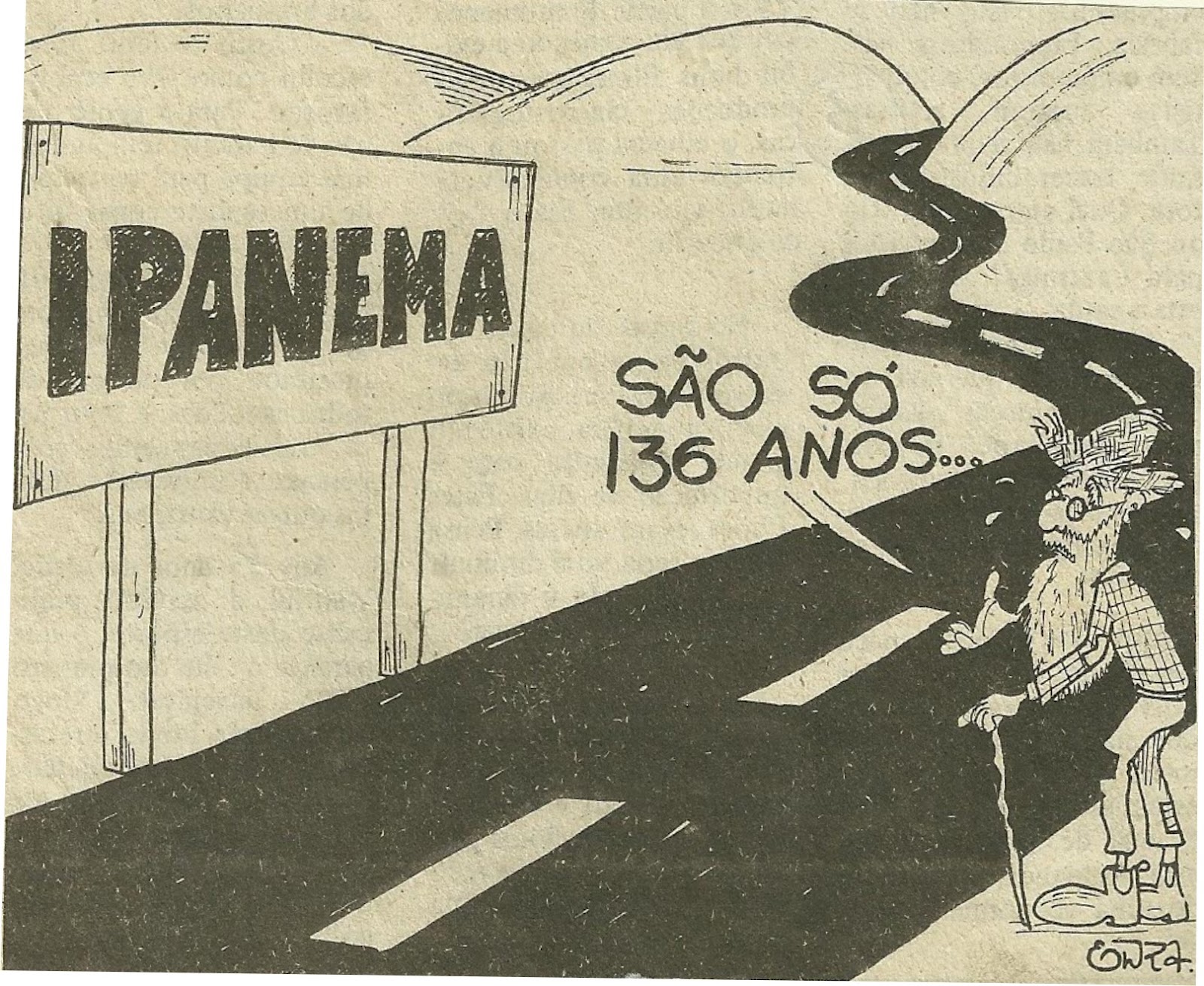Edra - O Humor Nosso de Cada Dia: Charges no Jornal "A Semana" - 1ª Fase