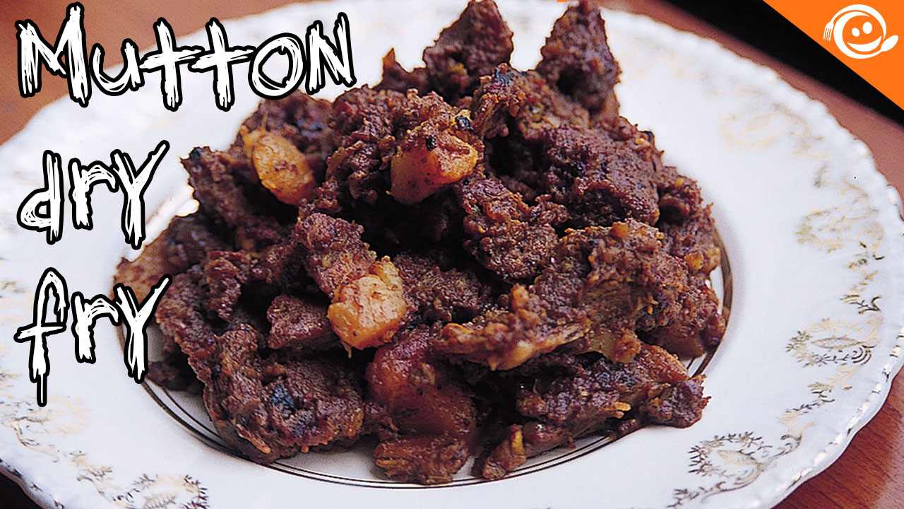 Mutton dry fry South Indian Style | sukka gosht | Mutton Recipes ...