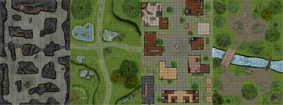 Eye on Ashenclaw: Infernal Titans Battlemaps