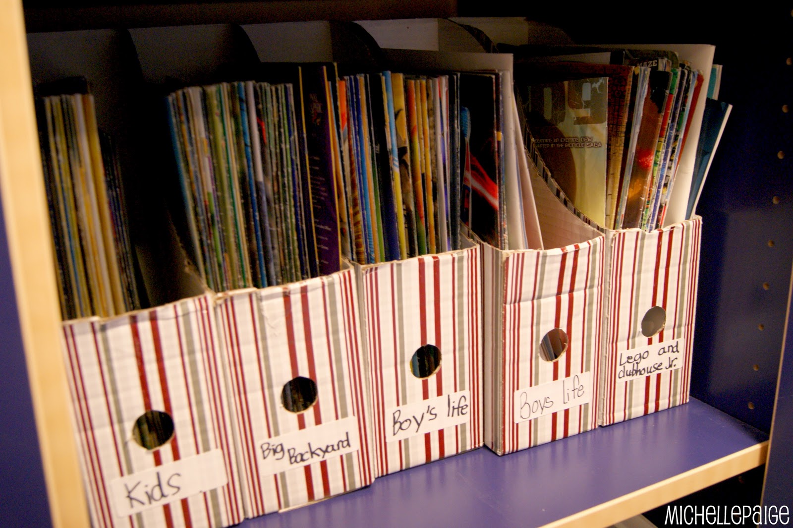 michelle paige blogs: Organizing a Crafty Kid's Room