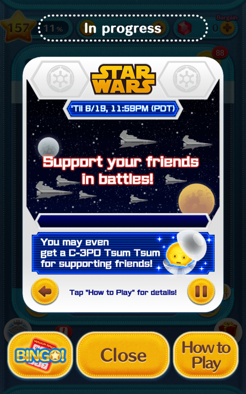 Tsum Tsum - tidbits: Star Wars event - Part 2 - tidbits