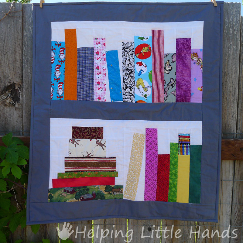 Pieces by Polly: Kindergarten Book Quilts (Bloggers Quilt Festival Entry)