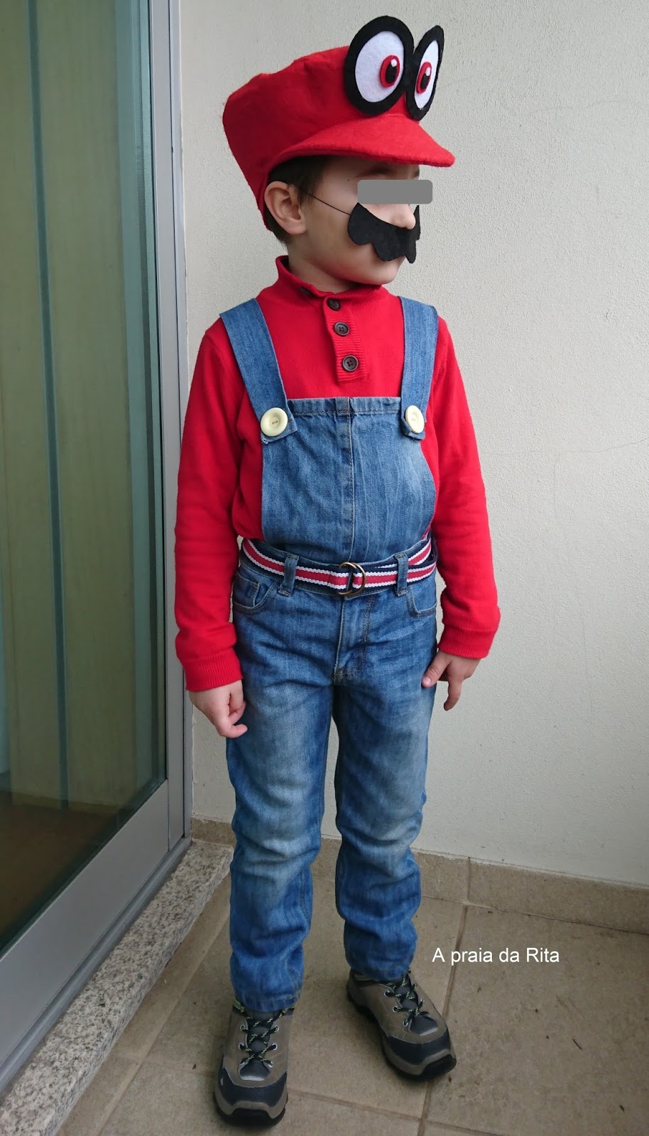 A praia da Rita: Disfarce de Super Mario com Cappy (Odyssey) / Super ...