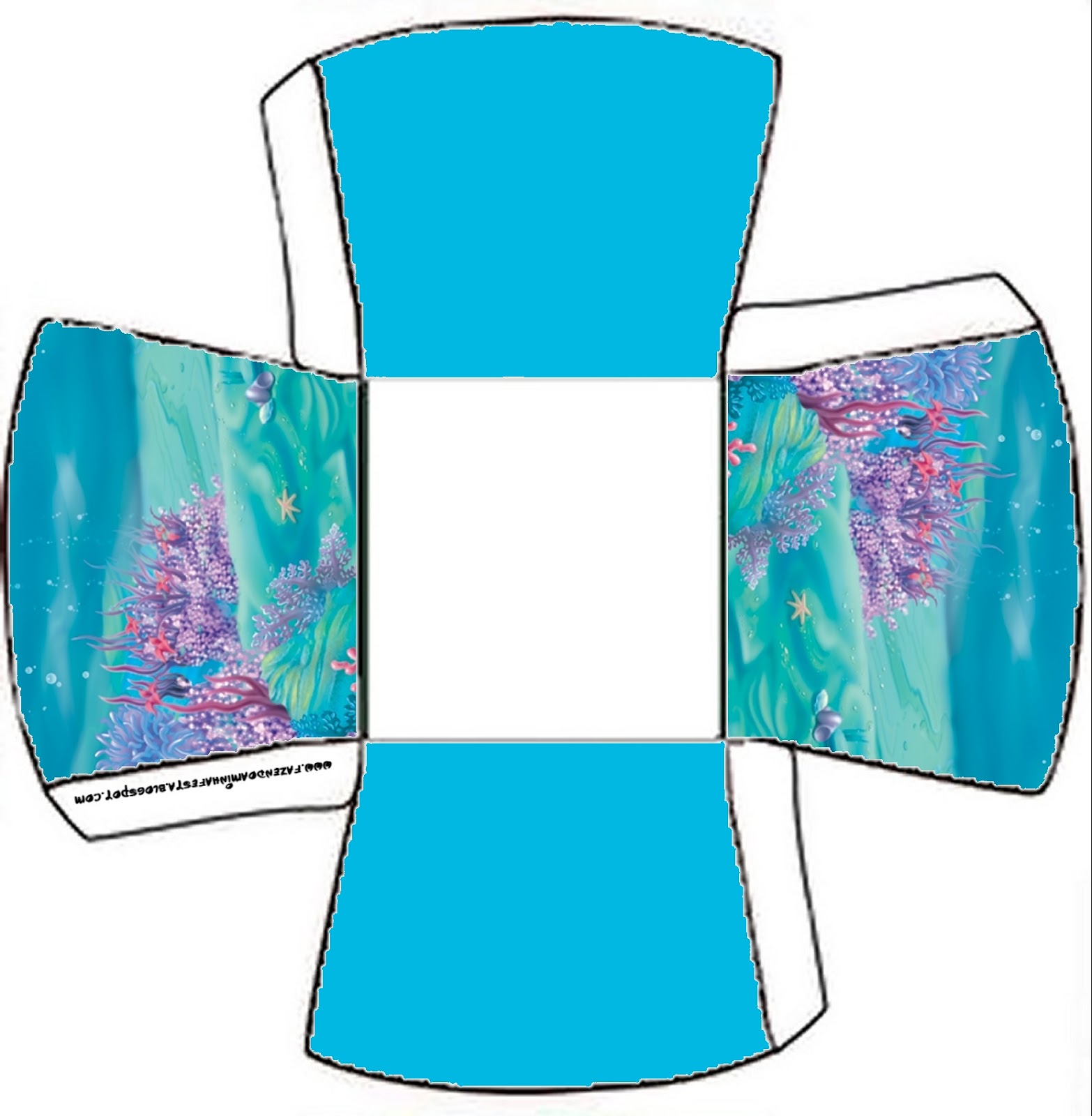 Under the Sea: Free Printable Boxes. - Oh My Fiesta! in english