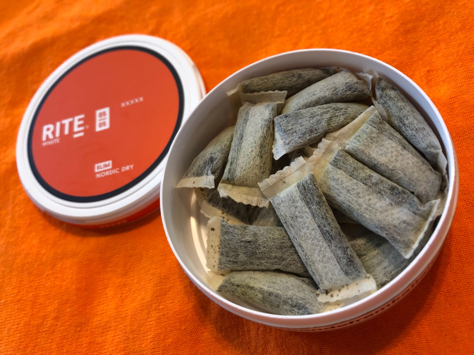 RITE Nordic Dry (Slim & Large) Snus - Review. 12 May 2020.