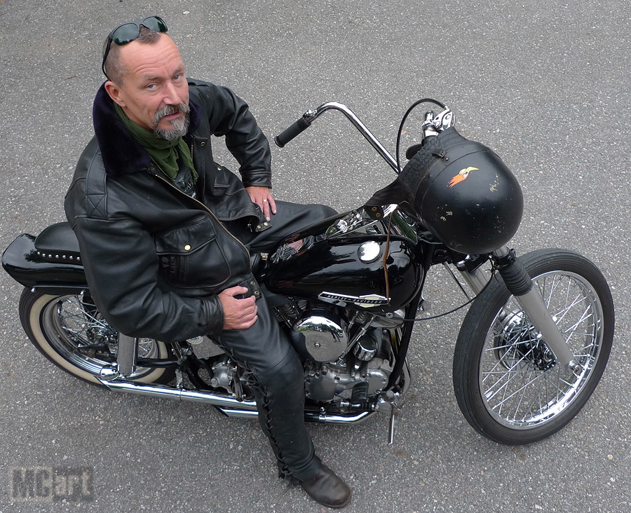 MC Art/Motorcycle Art: Swedish Riders