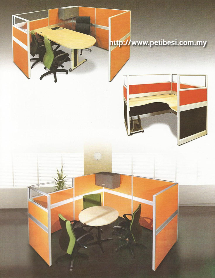 PARTITION PEJABAT WORKSTATION 0196048480 ~ SERVIS PETI BESI BILIK KEBAL