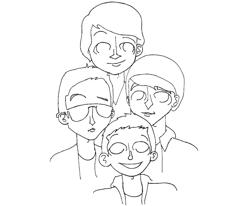 Logan Big Time Rush Coloring Pages Coloring Pages