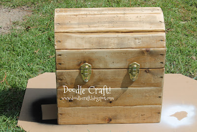 Arrgh! Fixing and refinishing the Treasure Chest!