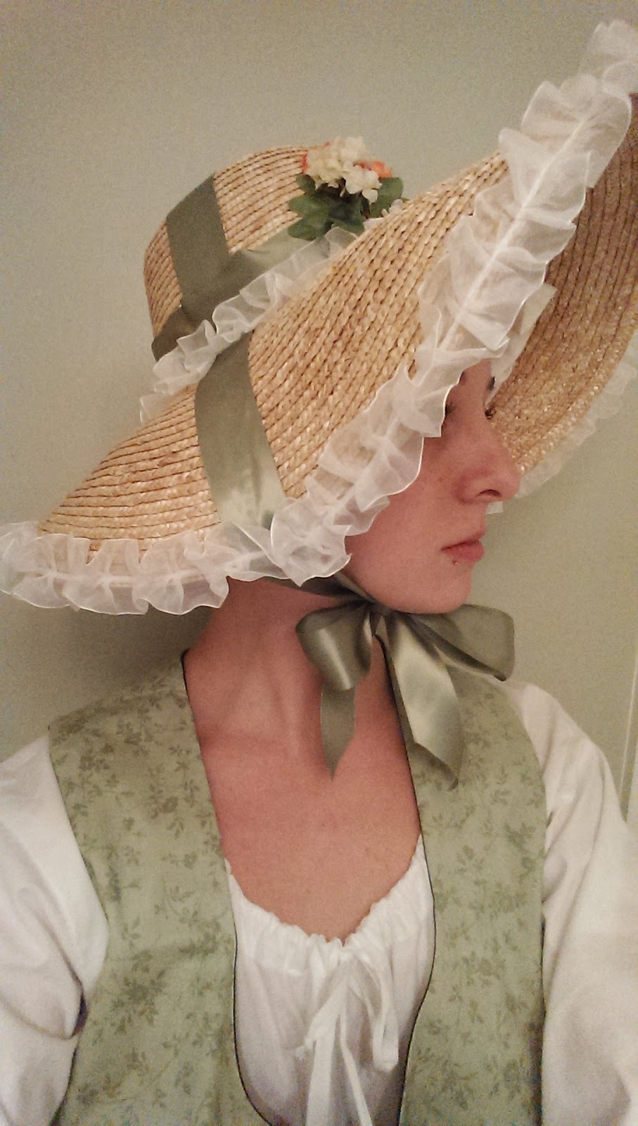Heather Munn: Make Your Own 18th Century Straw Poke Bonnet