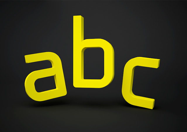 //Sans serif free techy font | 360°