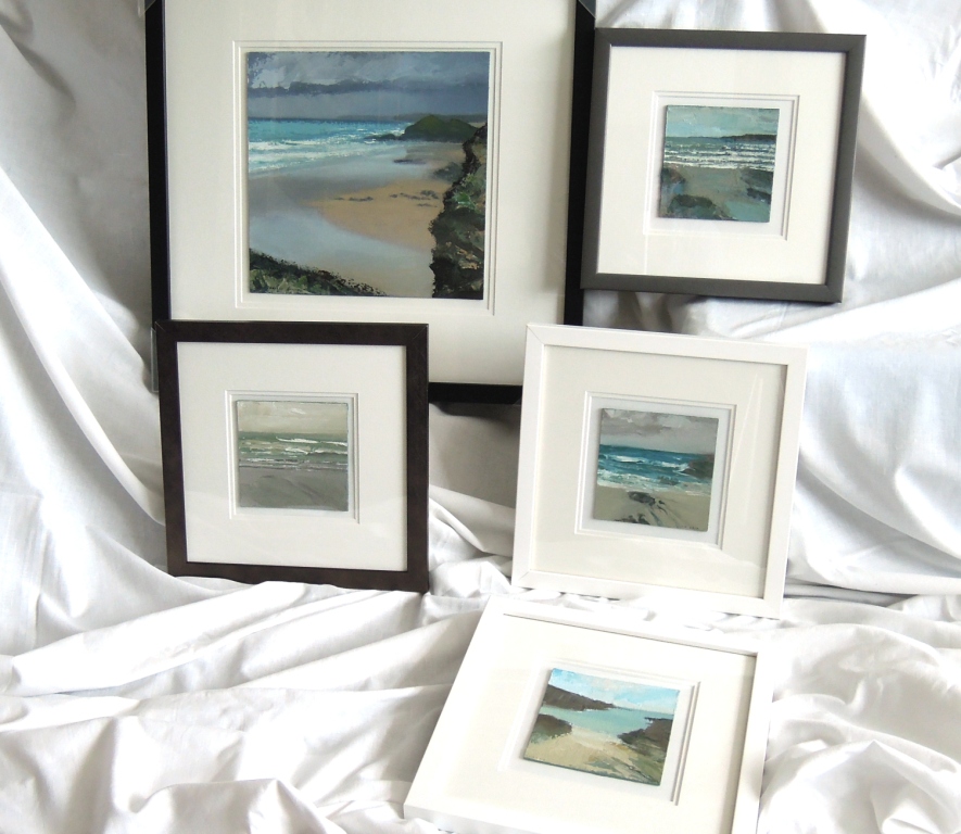 Framed Cornish Seascapes