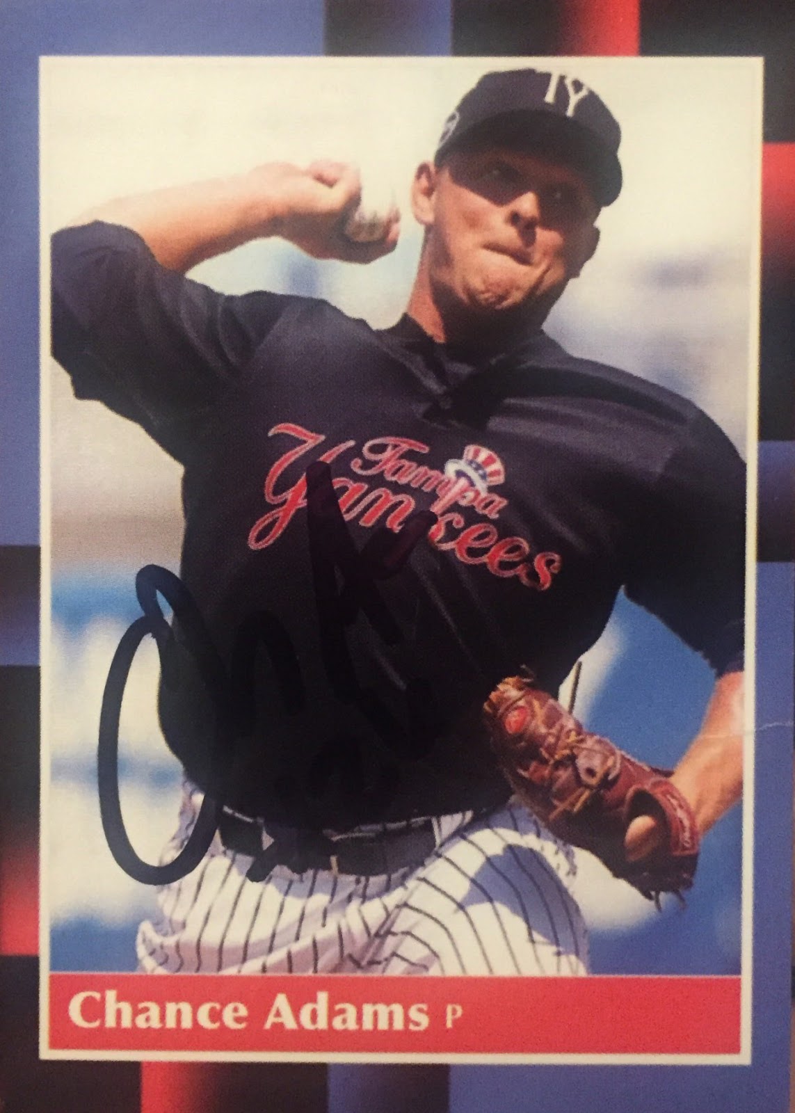 The Lost Collector: TTM Success: Chance Adams