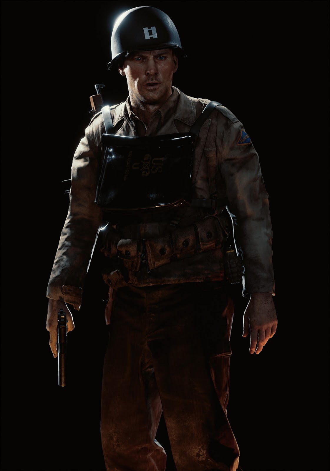 U.S. Ranger 1944 - Days Of War Character Art | Computer Graphics Daily News