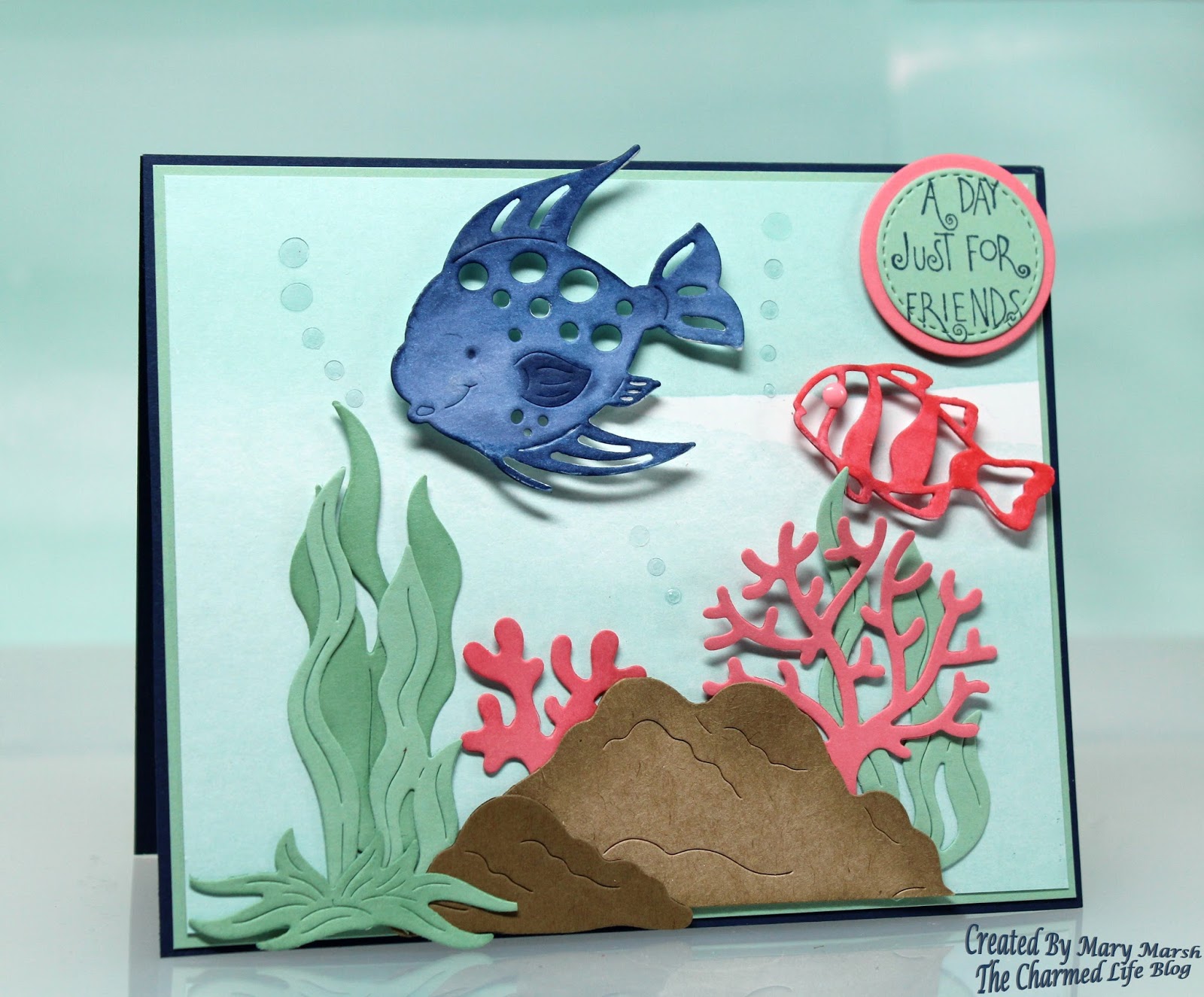 CottageCutz: Under The Sea Hinged Card Technique