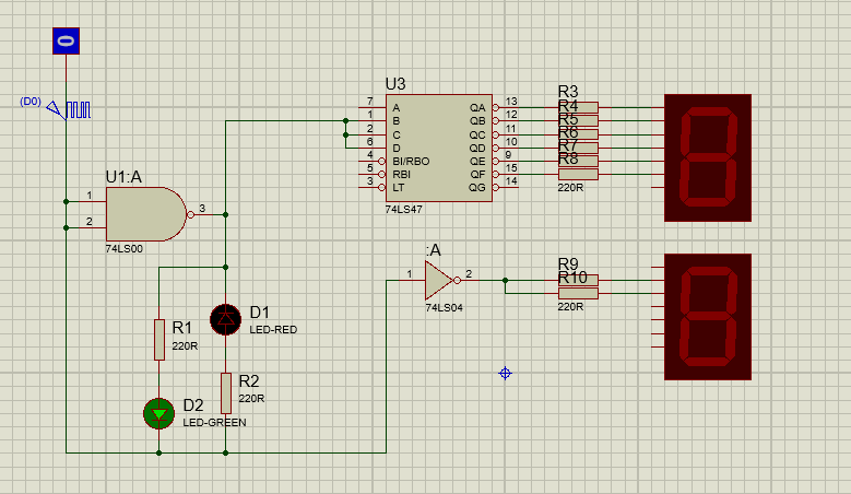 Tugas Kuliah: Logic Probe(PROTEUS)