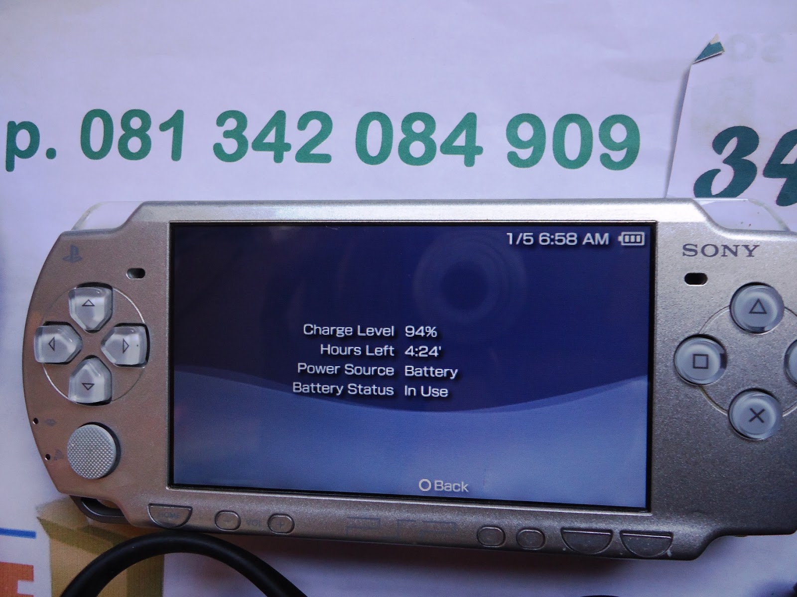 #34 PSP 2001 Silver Second Mulus 2013 - Obral PSP Second