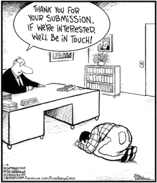 Mystery Fanfare: Cartoon of the Day: The Submission