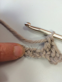 Au Crochet qui m'aille...: Le point de corde