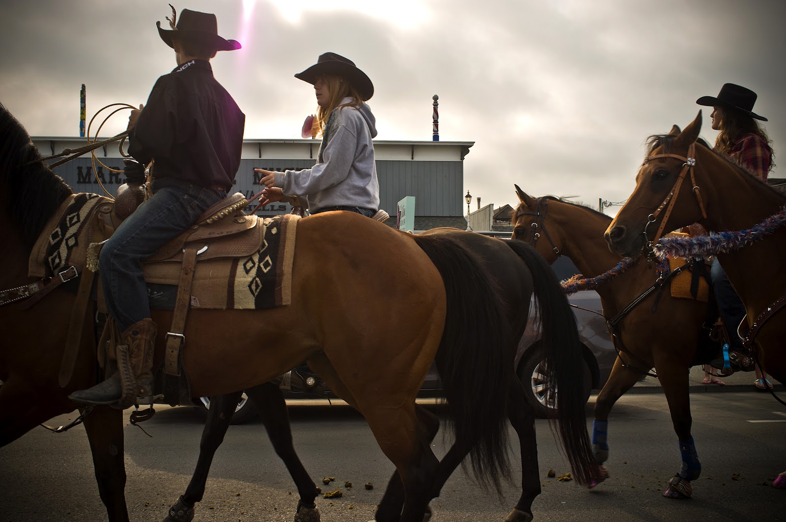 Picture Window photo blog : Junior rodeo preview night, Long Beach, Wa.
