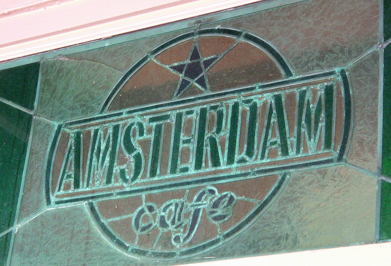 Amsterdam Cafe Sign | Cafe Story
