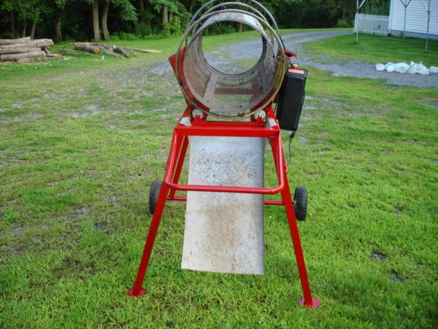 Ed's Metal Creations: Homemade Compost Trommel