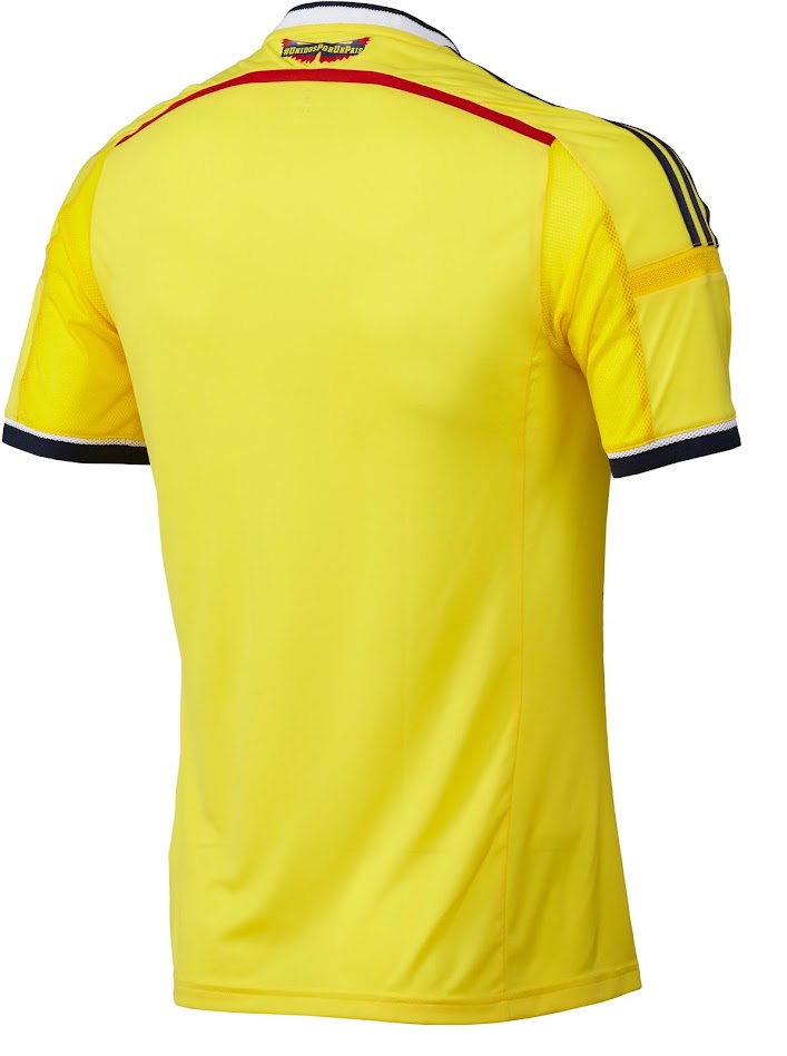 Colombia 2014 World Cup Kits Released - Footy Headlines